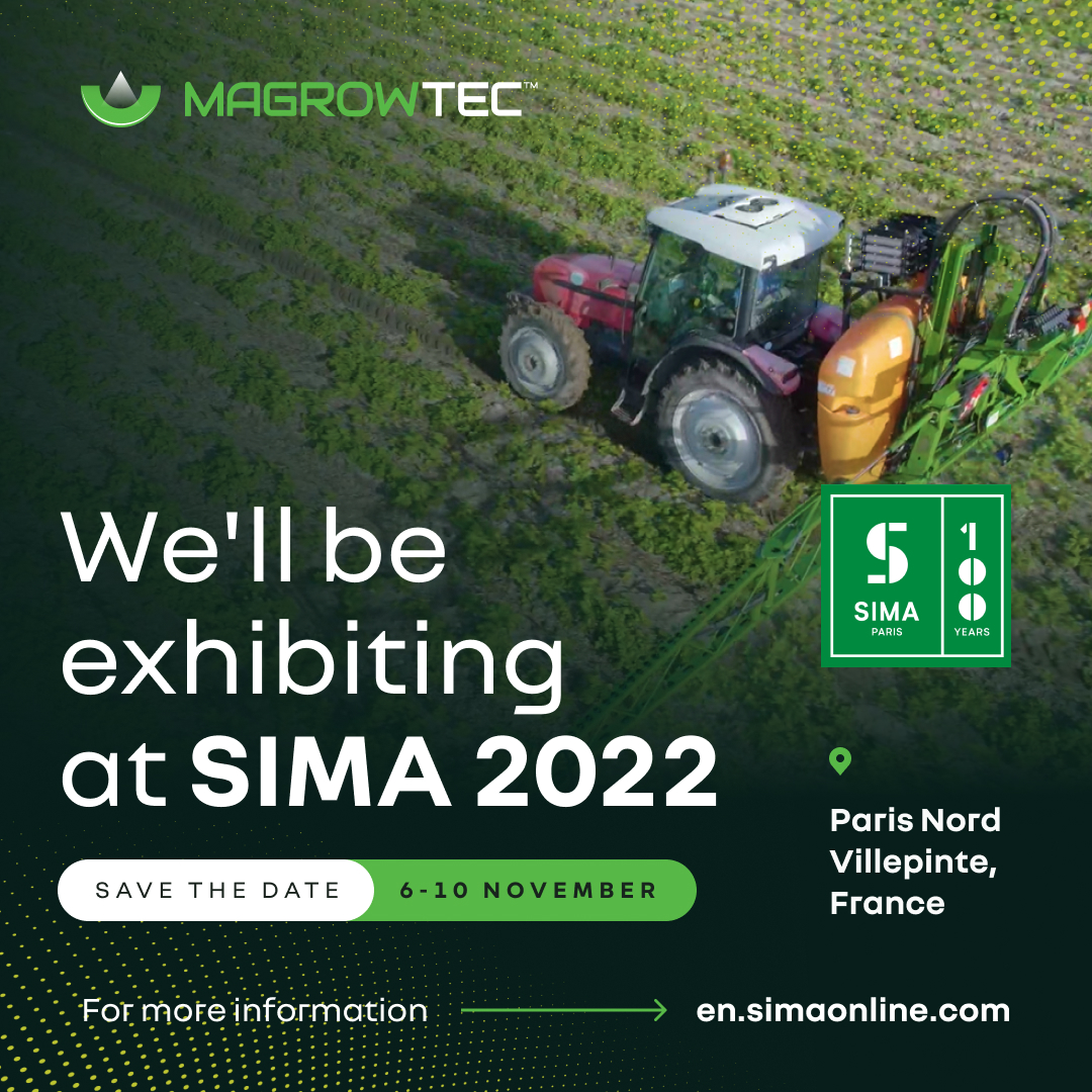Save the Date! SIMA 2022 - MagrowTec - A Better Way To Spray
