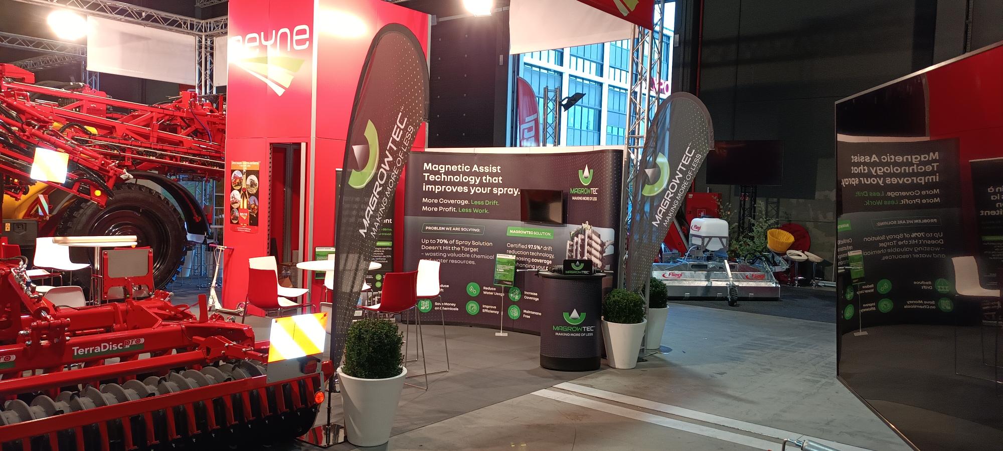 We're exhibiting at Interpom with Beyne - MagrowTec - A Better Way To Spray